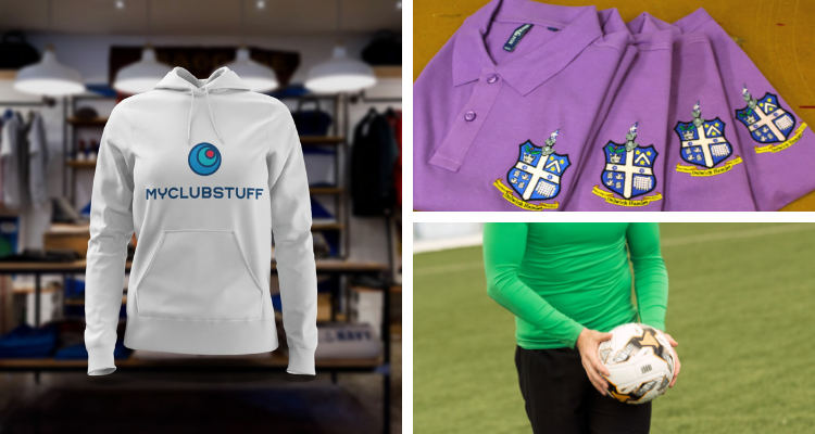 Home Personalised Merchandise for Clubs & Charities